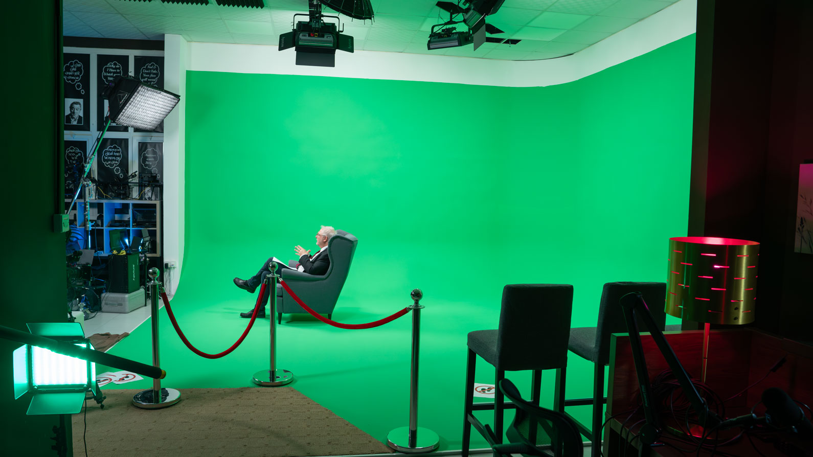 Chroma Key Green Screen Studio for Limitless Creativity - Mahfal